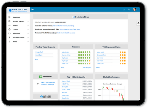 Financial Advisor Asset Management Platform | Brookstone