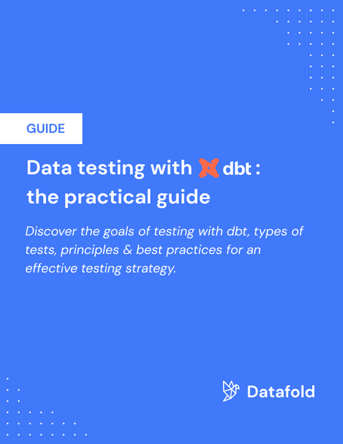 7 dbt Testing Best Practices | Datafold
