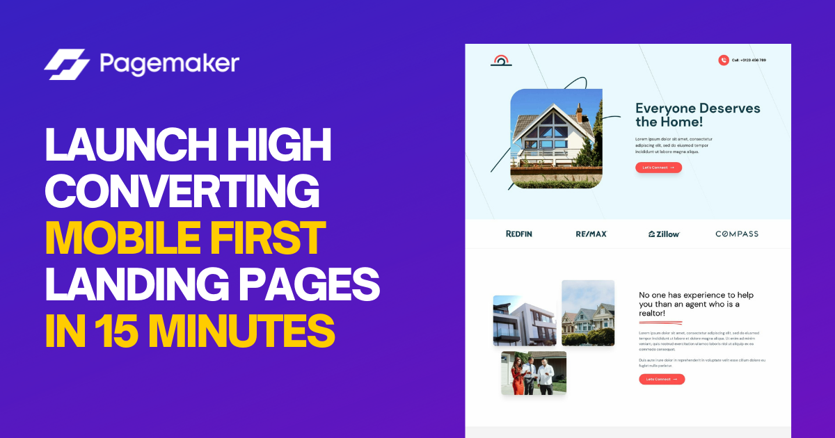 Pagemaker - Landing page builder for high conversions