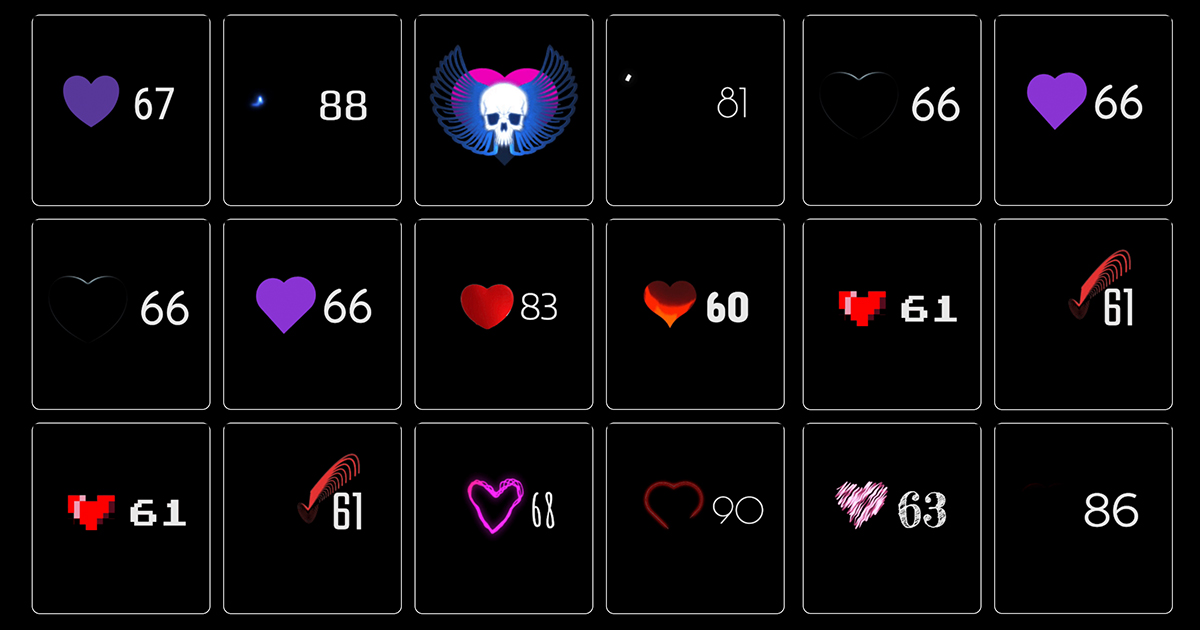 HypeRate Widgets | Free Heart Rate Widget Designs For Twitch