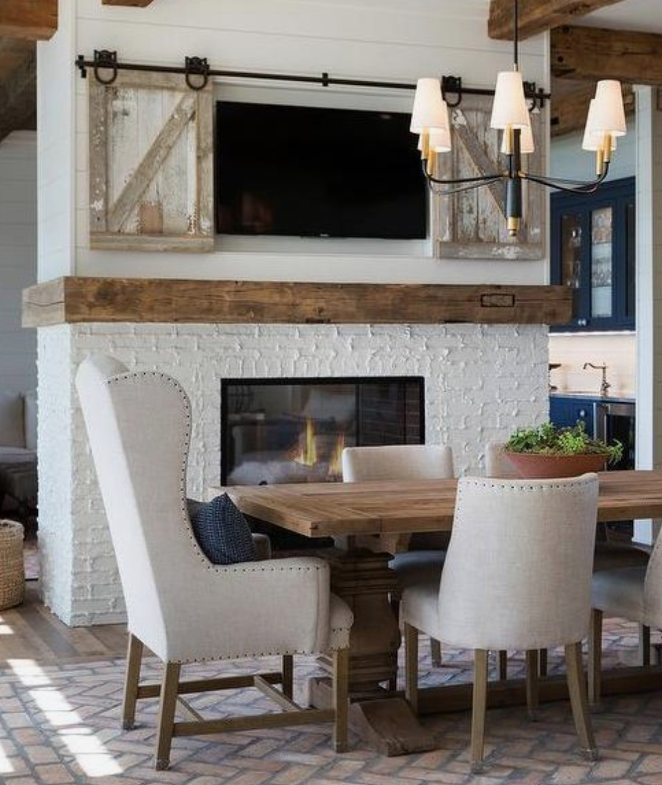The Beauty of a Double-Sided Fireplace | Natale Builders