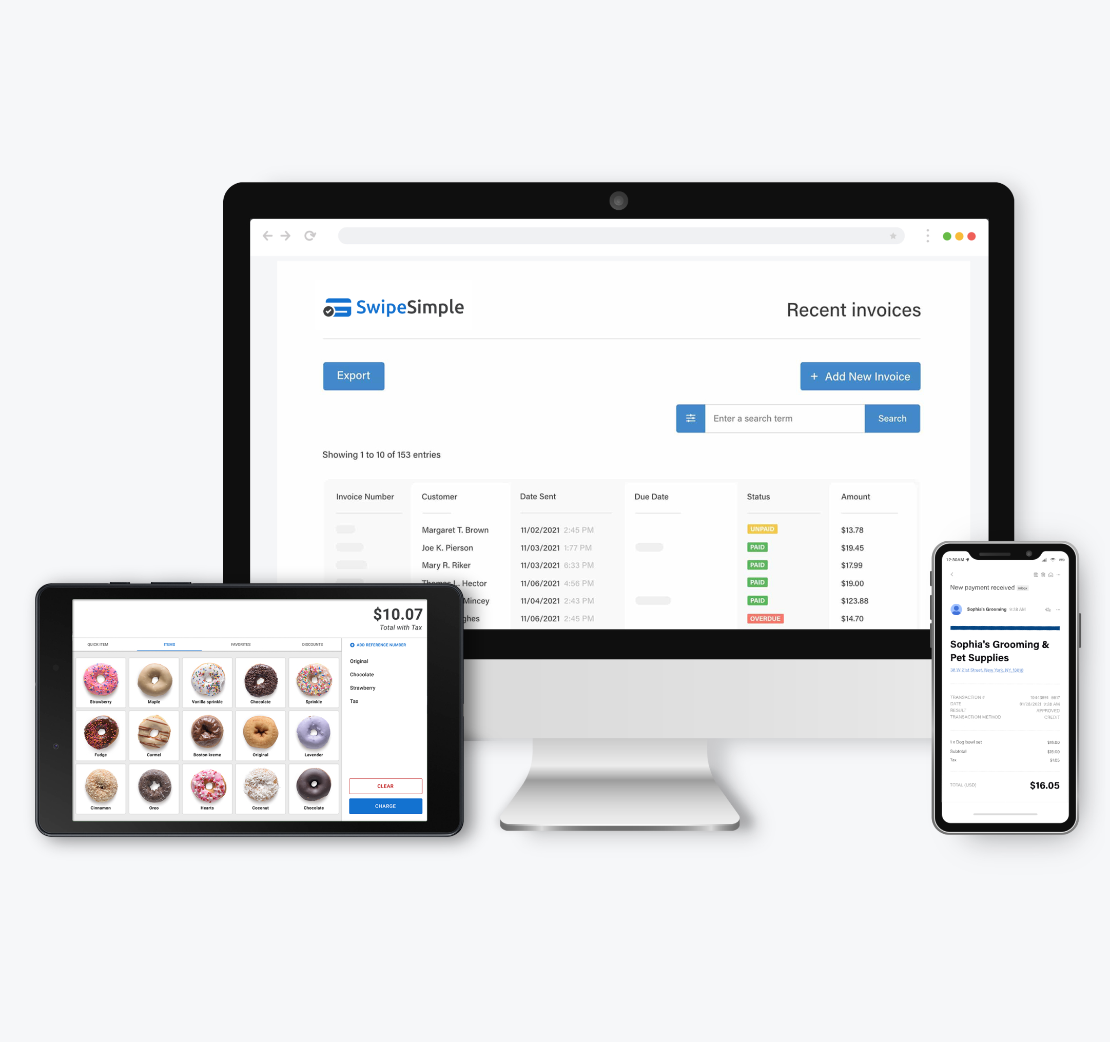 SwipeSimple. Easy-to-use payment solutions for small businesses.