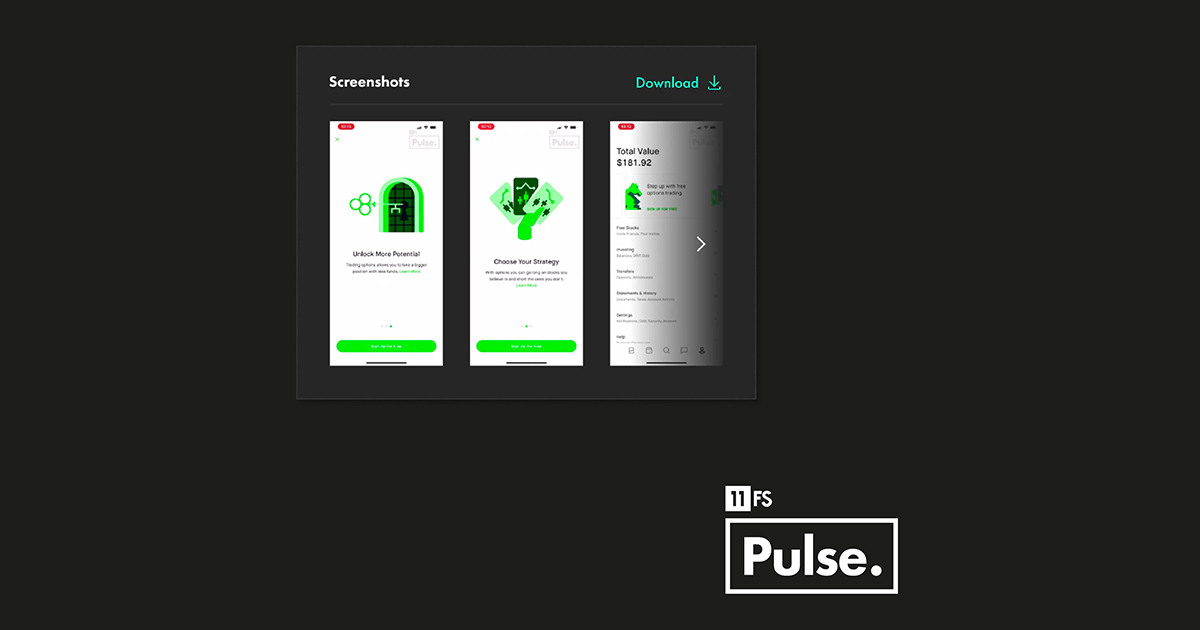 Features: analysis, recordings, screenshots | 11:FS Pulse