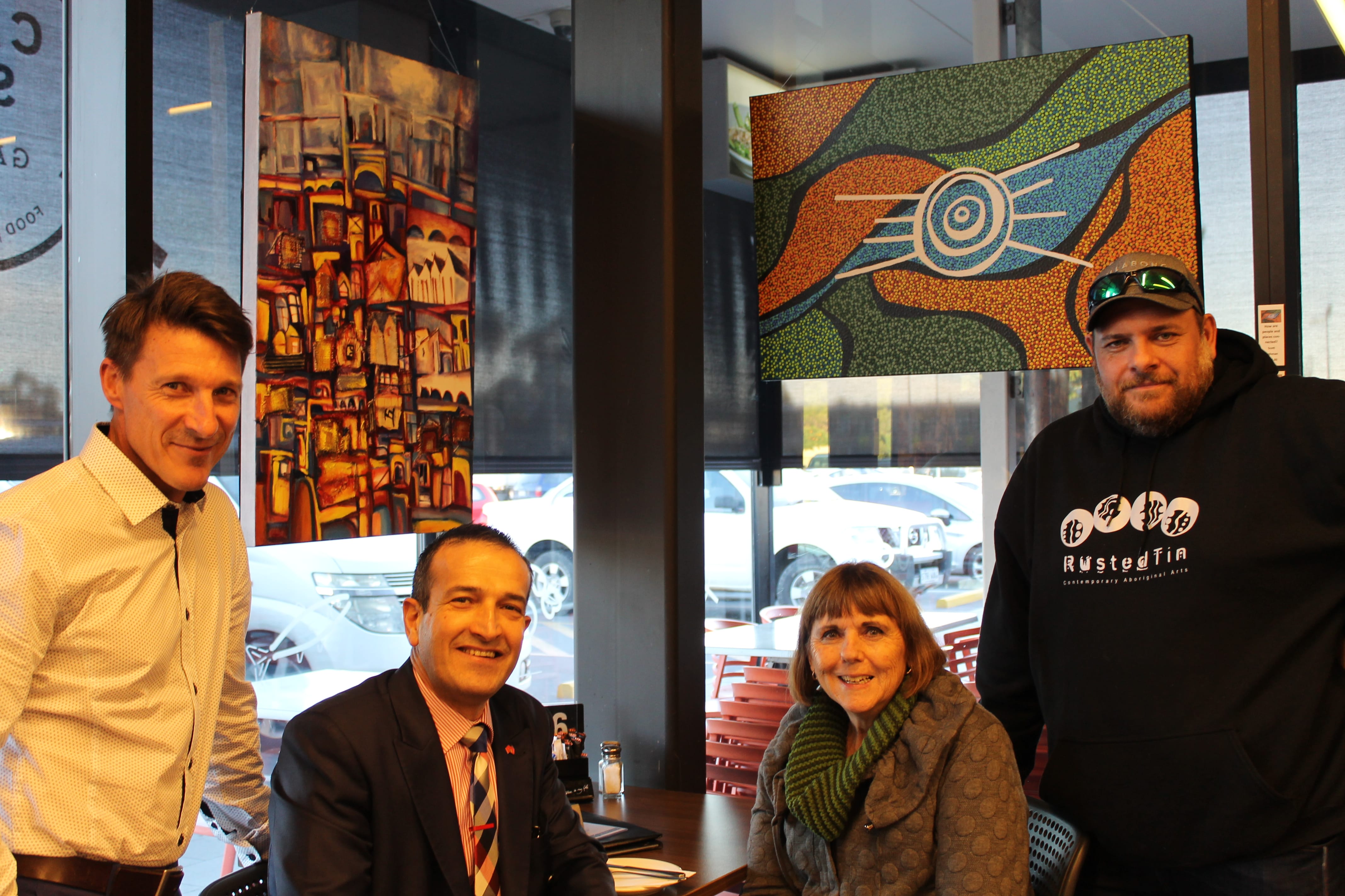 Colour And Culture In Café Art Exhibition | Tony Piccolo MP