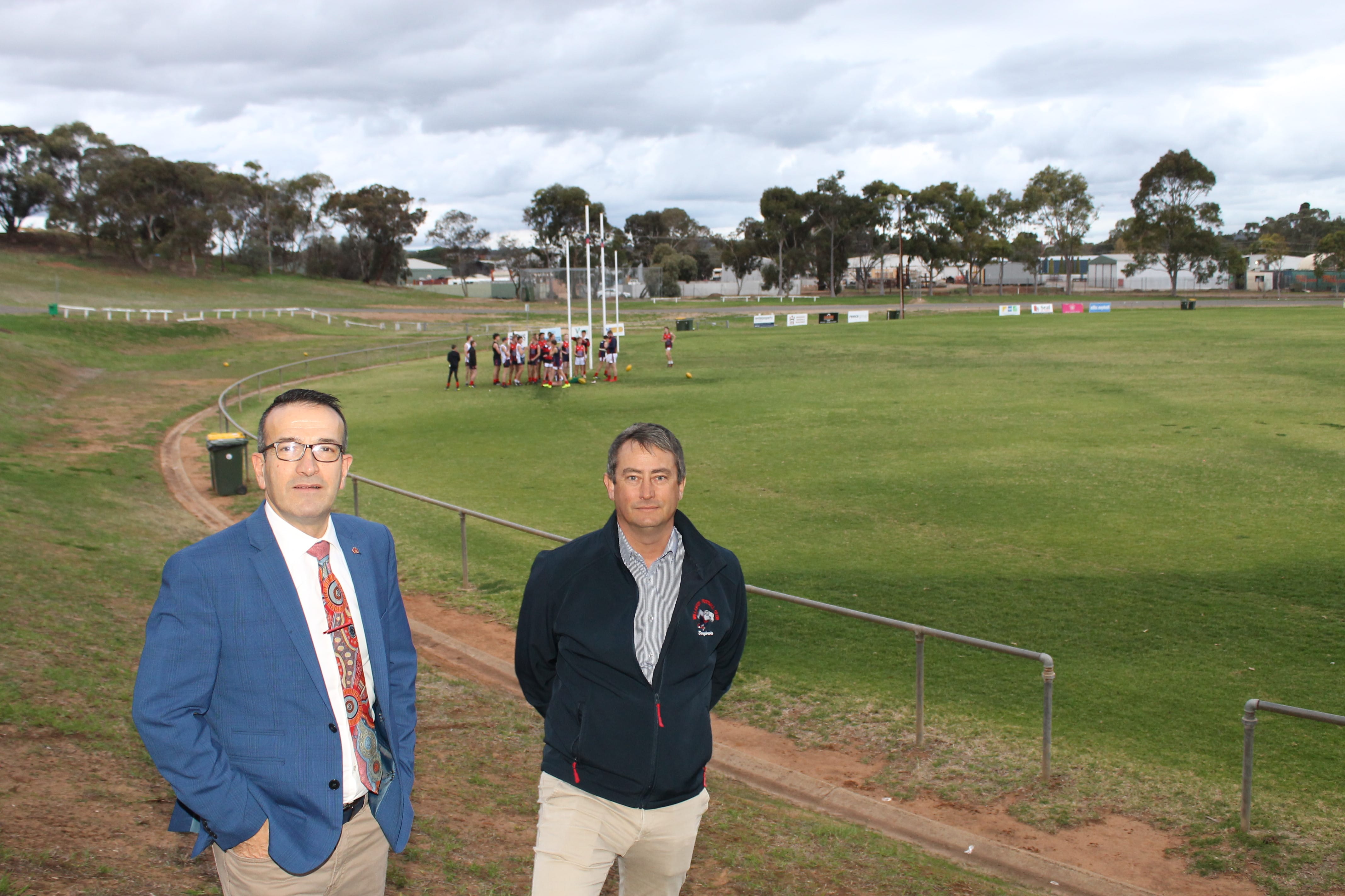 Lights on at Willaston Oval | Tony Piccolo MP