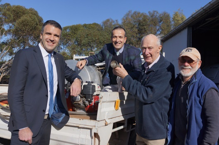 Grants Improve Farm Fire Fighting Capabilities | Tony Piccolo MP