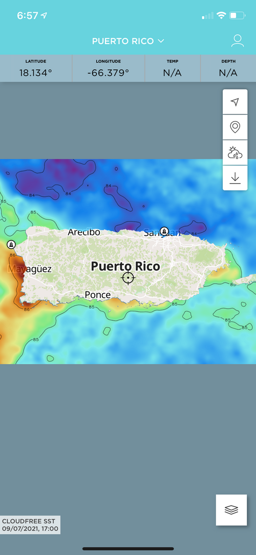 Puerto Rico – Fishing Charts