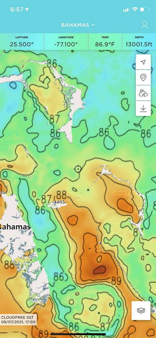 Bahamas – Fishing Charts