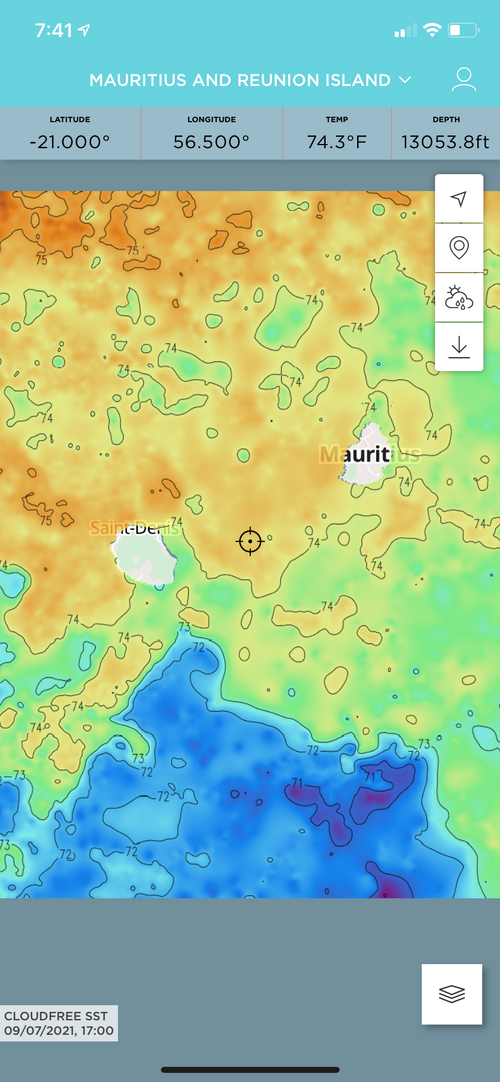 Mauritius and Reunion Island – Fishing Charts