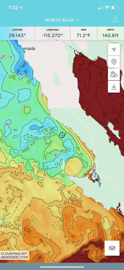 Ensenada and Northern Baja – Fishing Charts