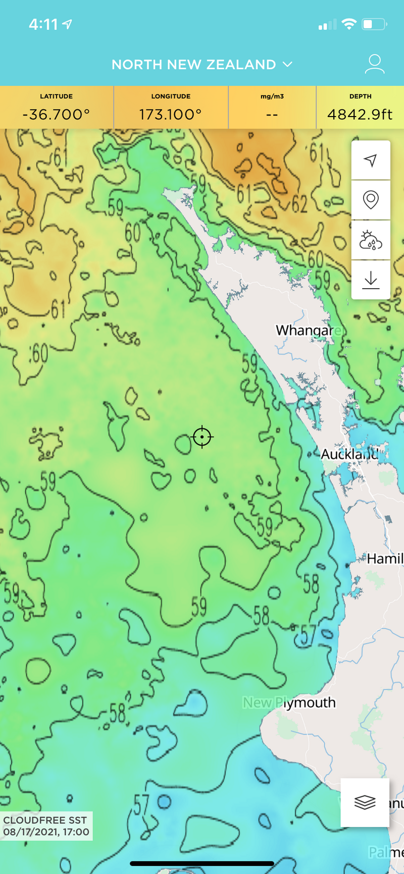 North New Zealand – Fishing Charts