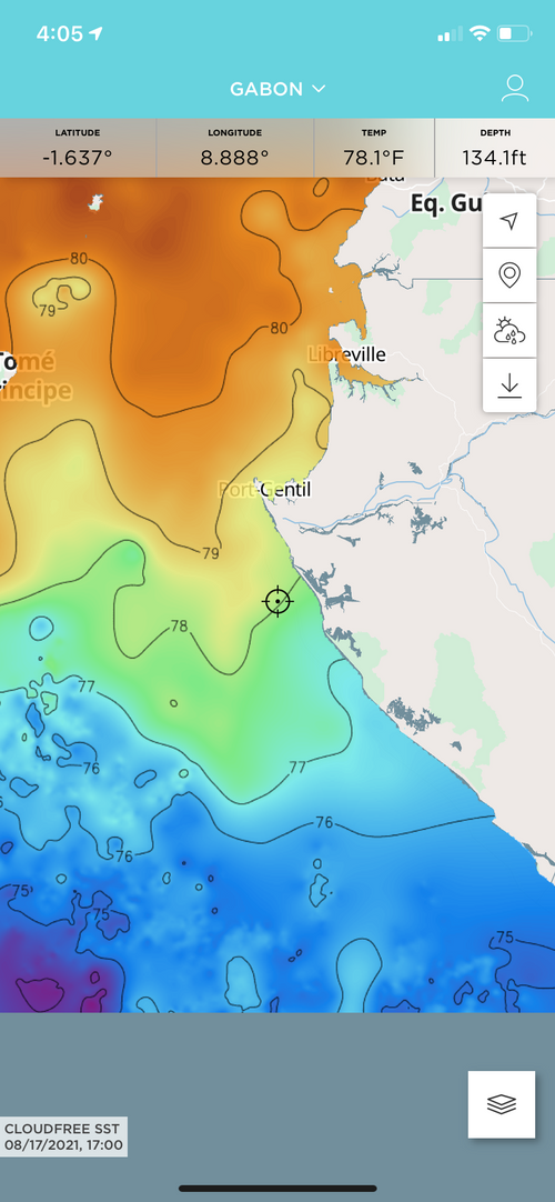 South Africa – Fishing Charts