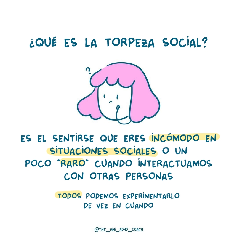 TDAH y la Torpeza Social | The Mini ADHD Coach Blog