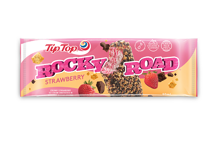 Tip Top Rocky Road Ice Cream - Tip Top