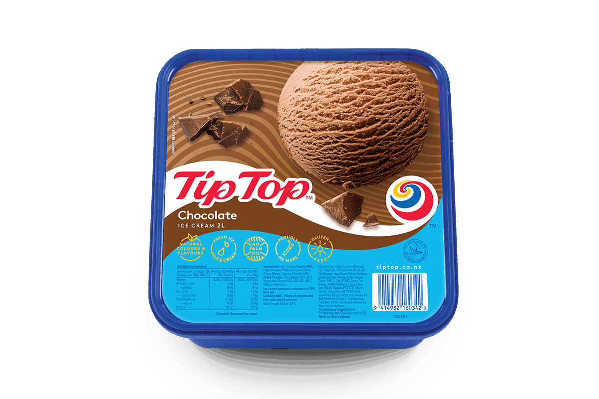 Tip Top Ice Cream Tubs - Tip Top