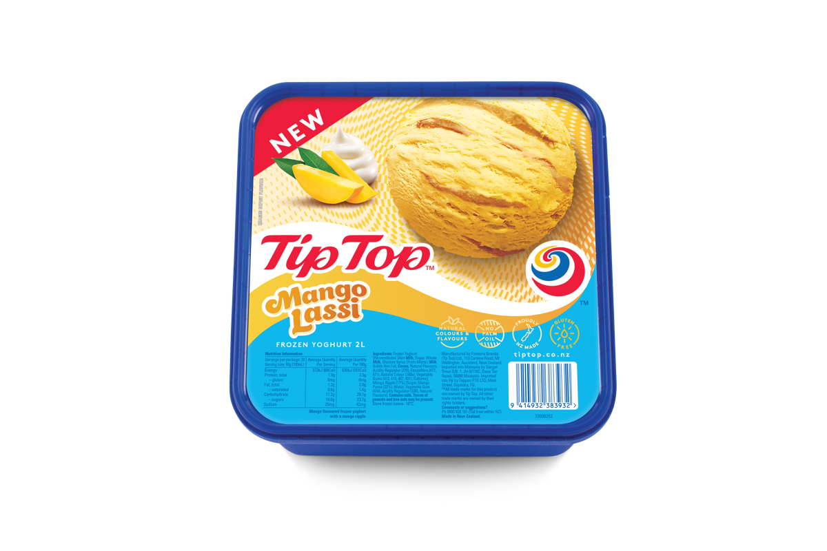 Tip Top Ice Cream Tubs - Tip Top