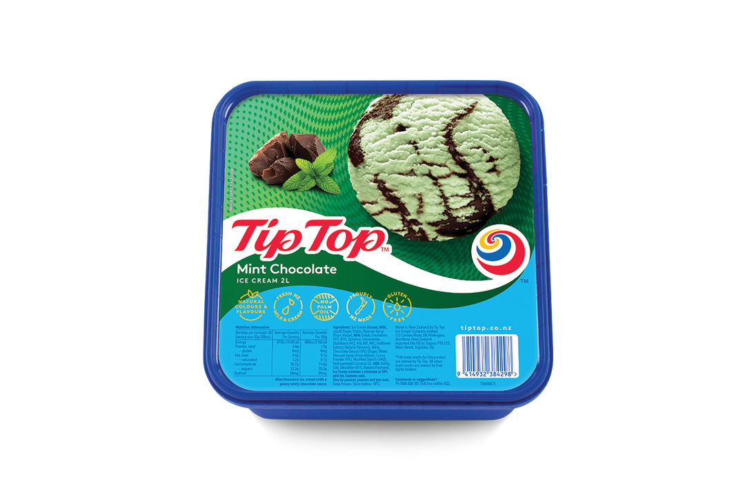 Tip Top Ice Cream Tubs - Tip Top