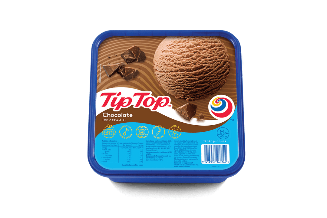 Tip Top Ice Cream Tubs - Tip Top