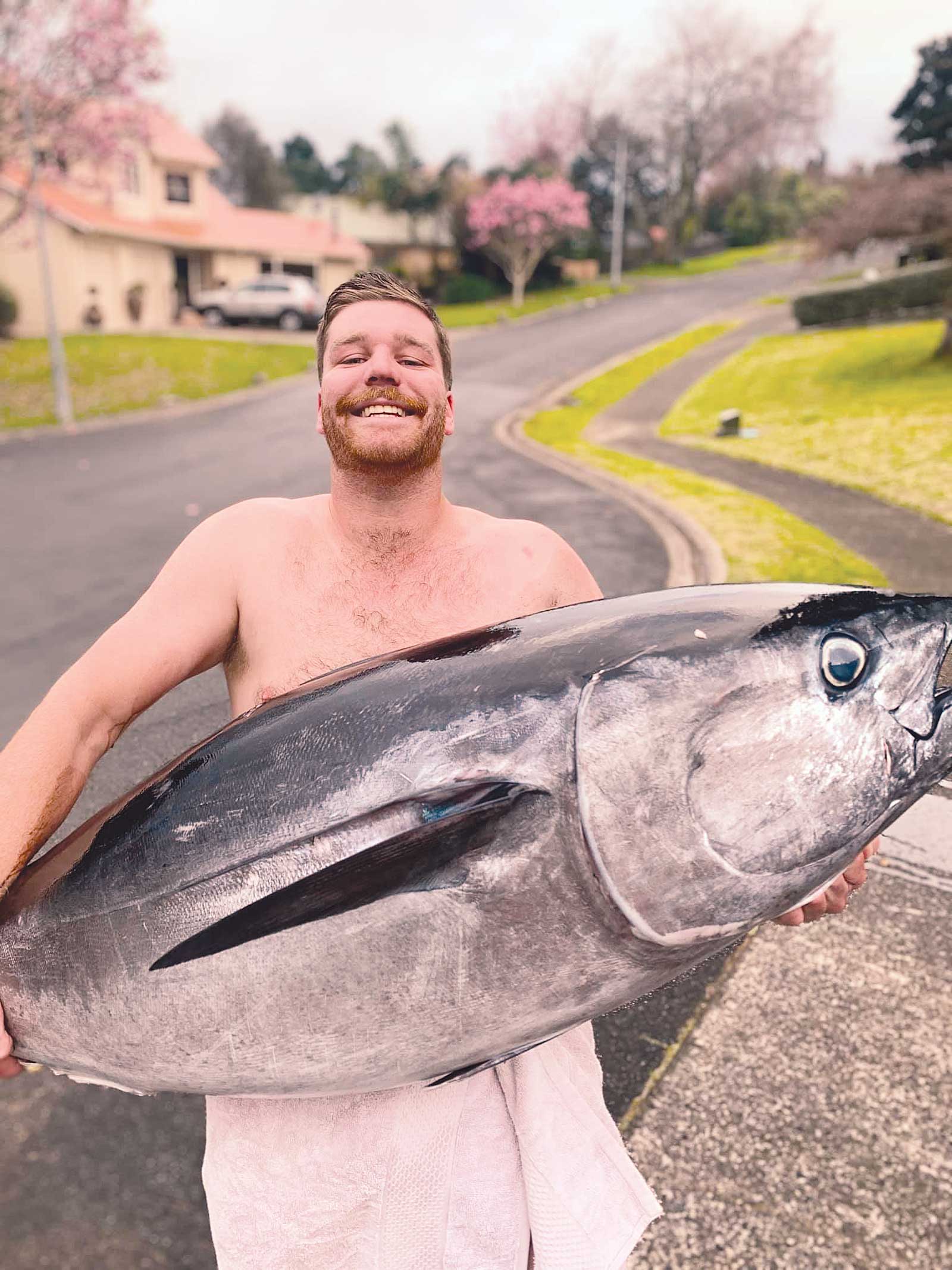 Bluefin in the Tauranga harbour - The Adventurer Magazine