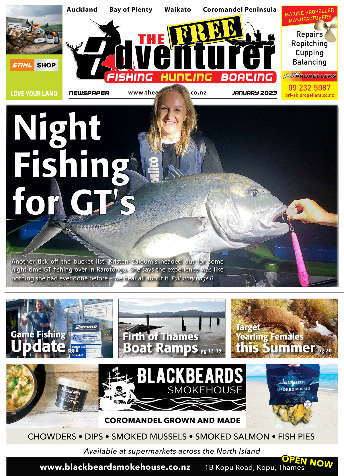 The Adventurer - Magazine Editions