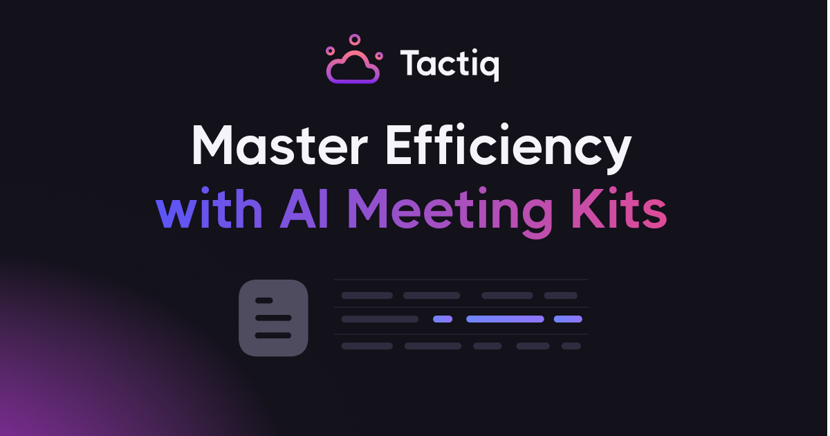 AI Meeting Kits