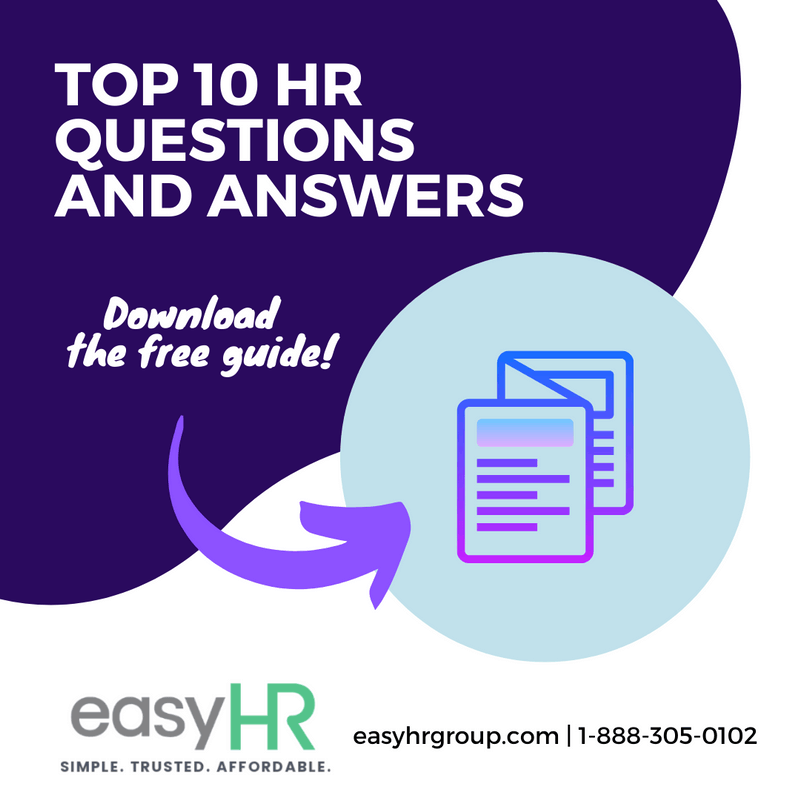 Top 10 HR Questions and Answers