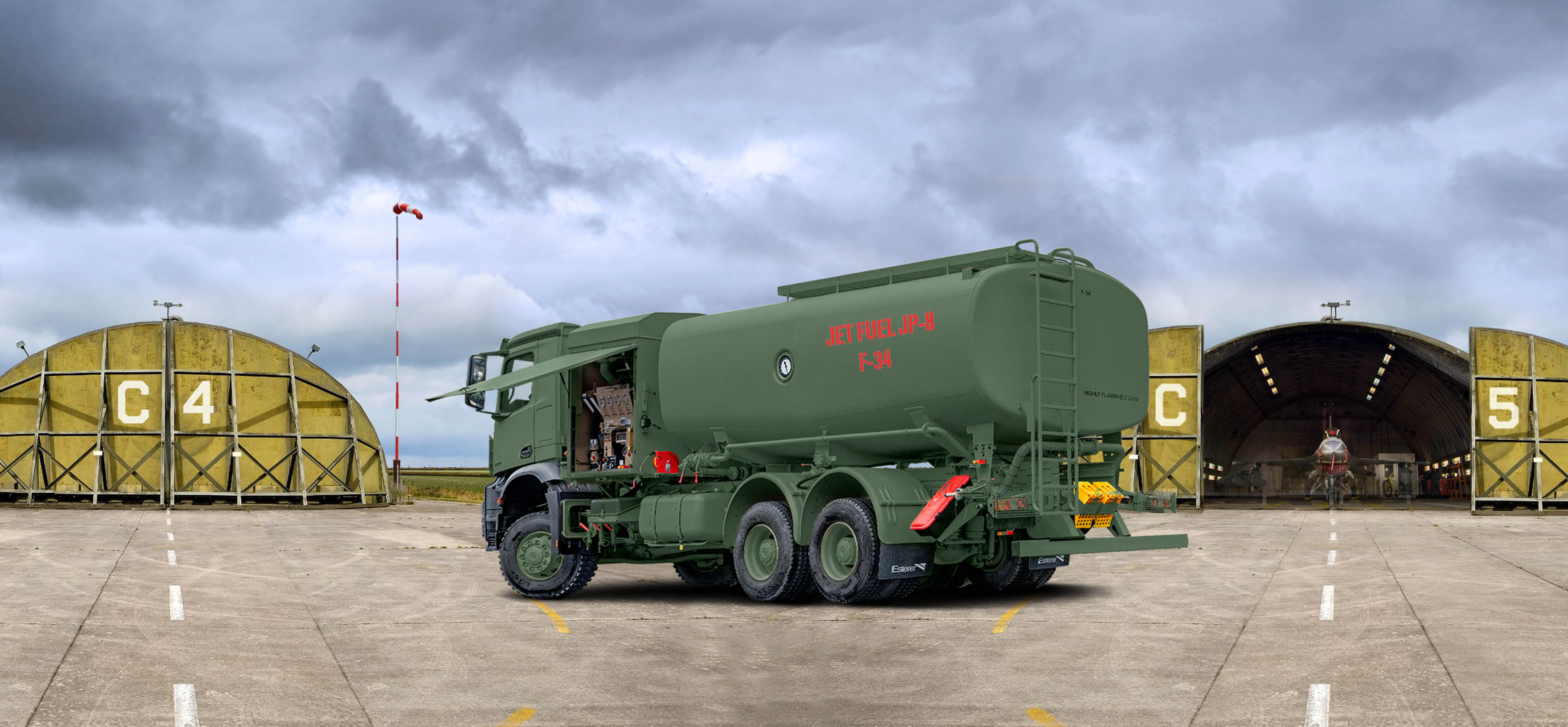 Militär Straßentankwagen | Esterer Fahrzeugaufbauten