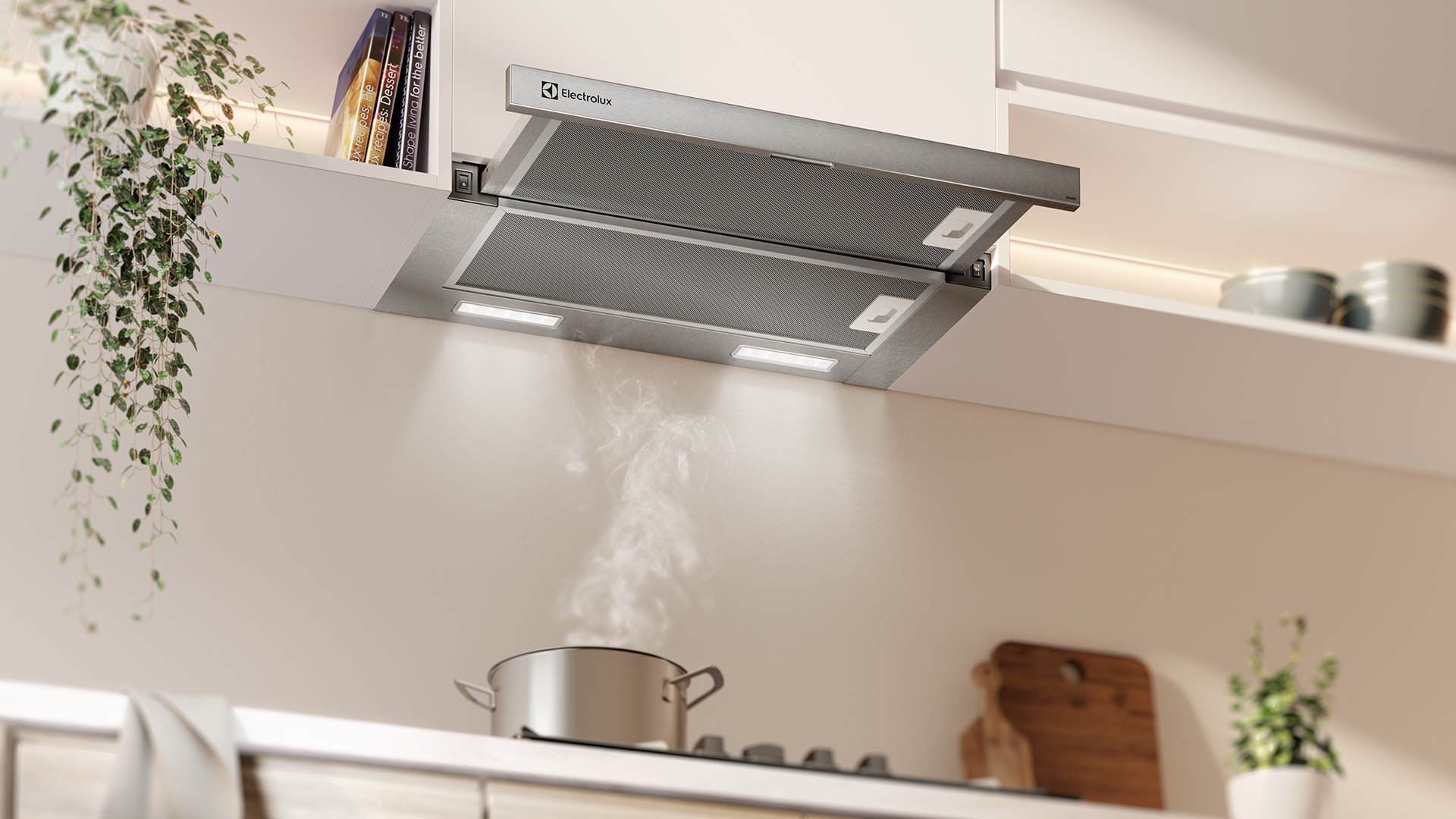 DE6RX - Depurador de Ar Electrolux 60cm Retrátil Efficient