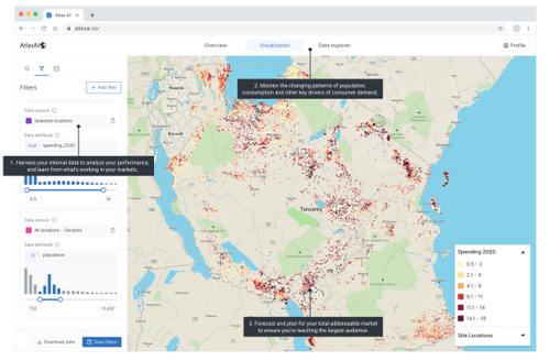 Atlas AI | Monitoring drivers of economic development