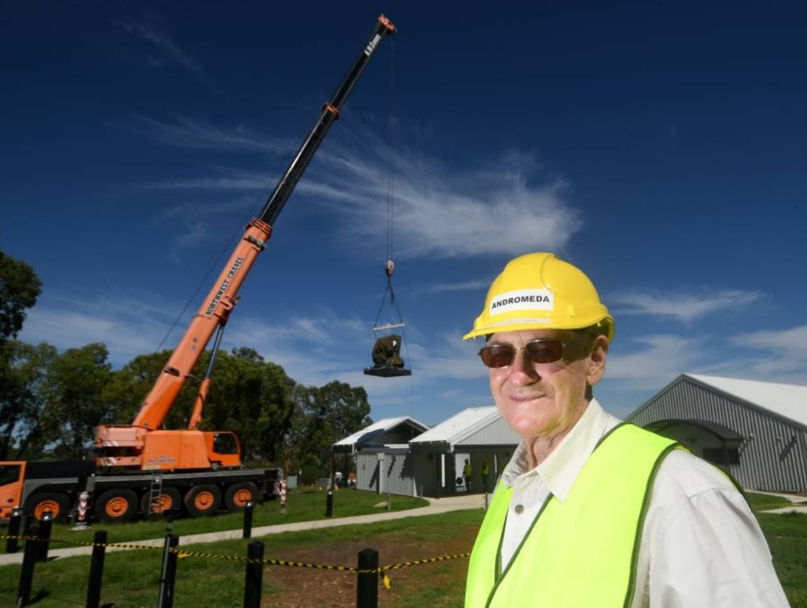 Tamworth Astronomy Club's Hewitt Camera now in specially built ...