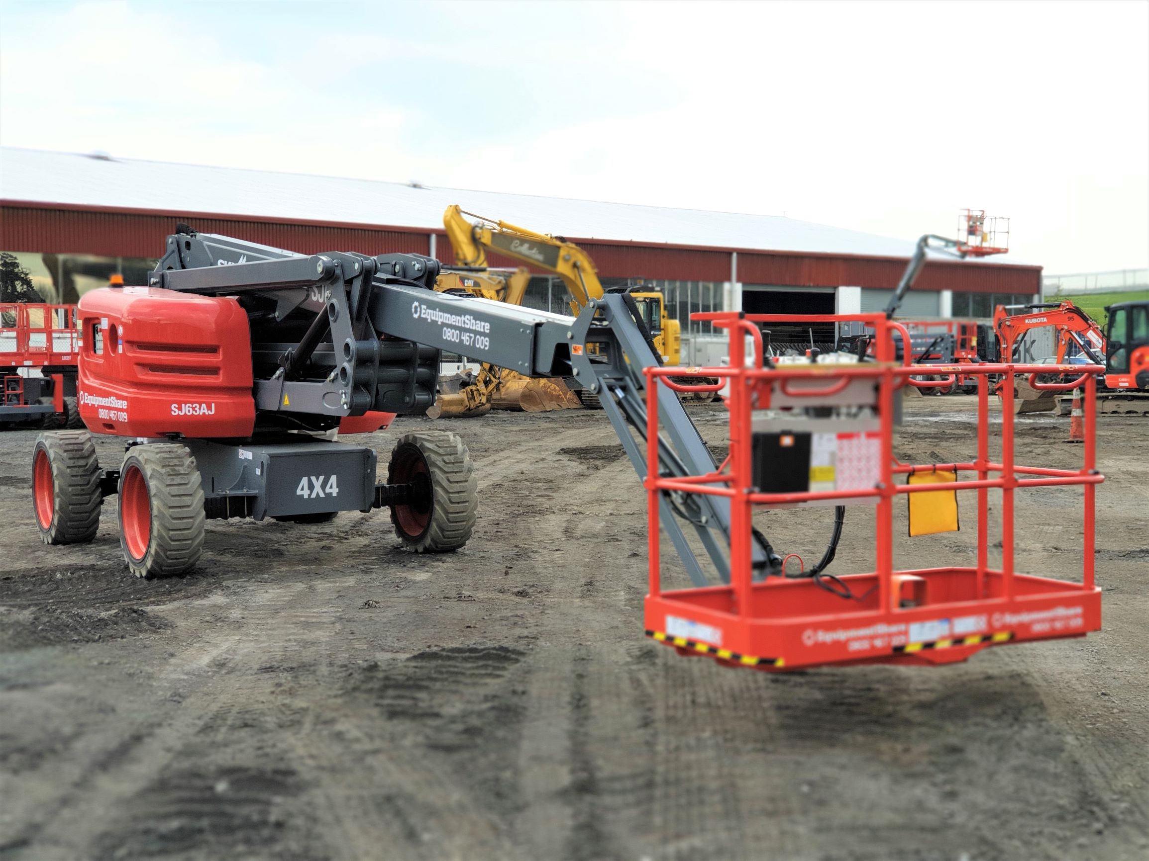 Need Access Equipment? | Hire the 21m Knuckle Boom - SkyJack SJ63AJ ...