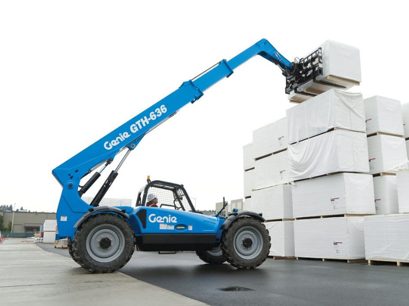 11m / 2.7T Telehandler Hire | Genie GTH-636 Telehandler Rental - Equipt