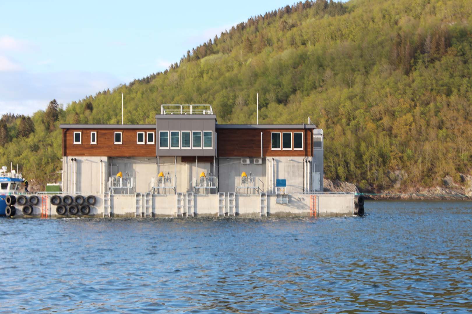 FarmBase Concrete Feed Barges | Marine Construction AS