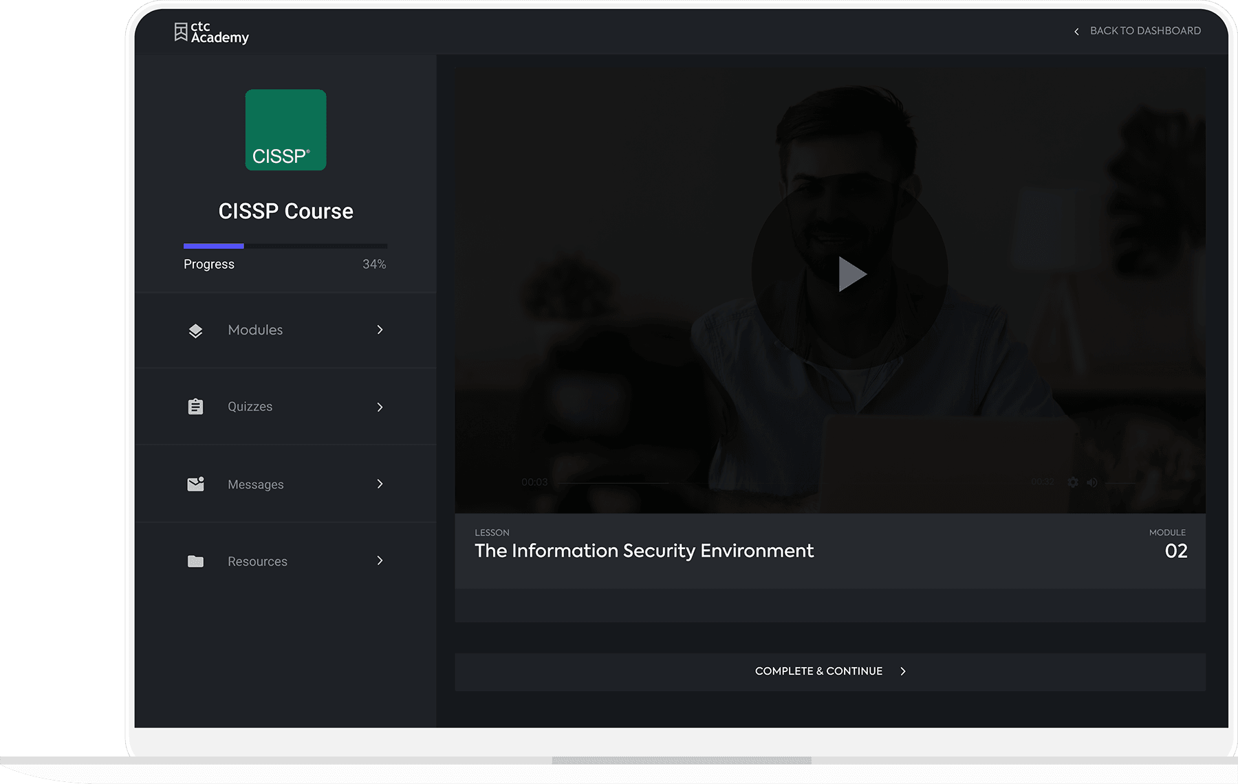 (ISC)² CISSP Certification | Online Course | CTC Institute