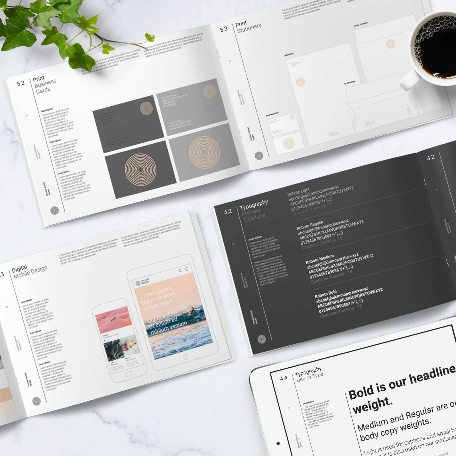 Minimalist Brand Guidelines - Landscape — Made by Circular — Adobe ...