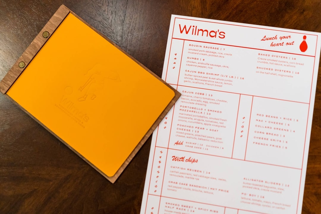 Dining | Wilma's - Bar Snacks, Cajun Fare, and Private Events