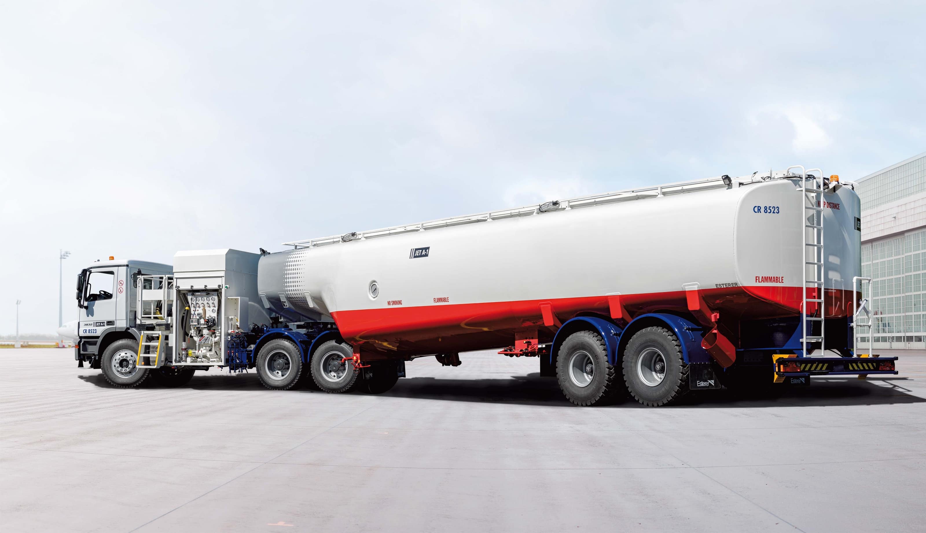 Semitrailer 85m³ von Esterer | Innovation made in Gemany