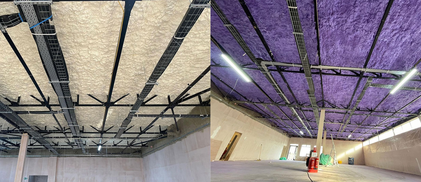 Commercial Building - Soffit Case Study | Foam Insulations
