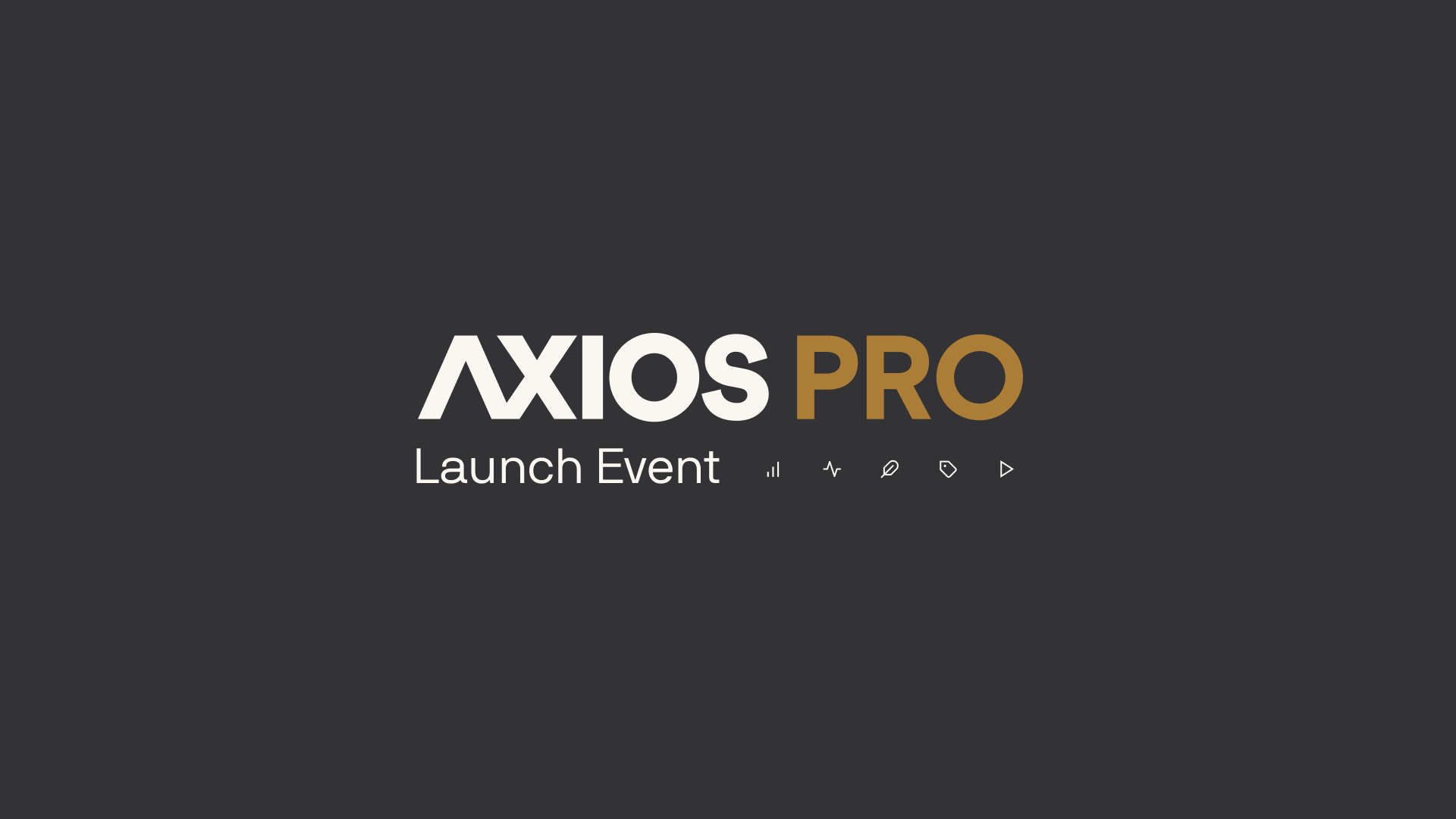 Axios Pro Launch Event