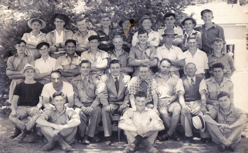 A Technical Trainee in the New Zealand Forest Service, Tairua