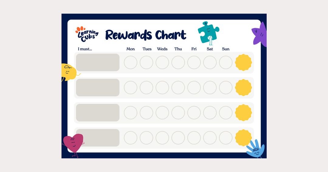 Your FREE Homework Rewards Chart - Learning Cubs