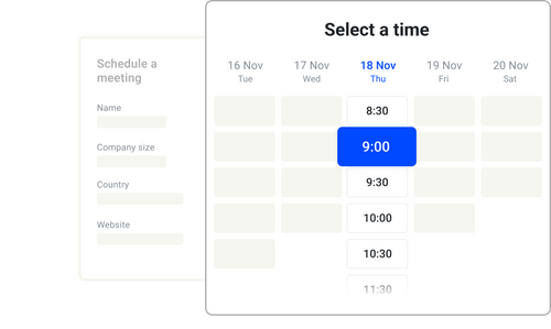 Convert leads into meetings faster | Demodesk