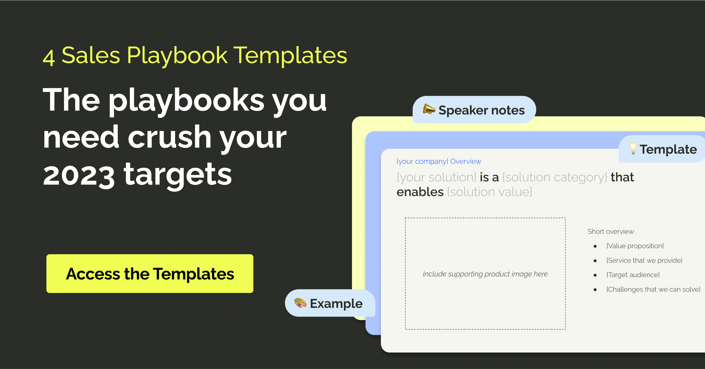 The 4 sales playbooks you need to crush quota