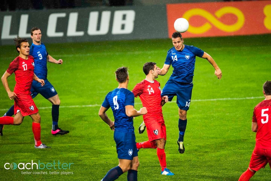 How to defend in football? Behavior of the back four | coachbetter