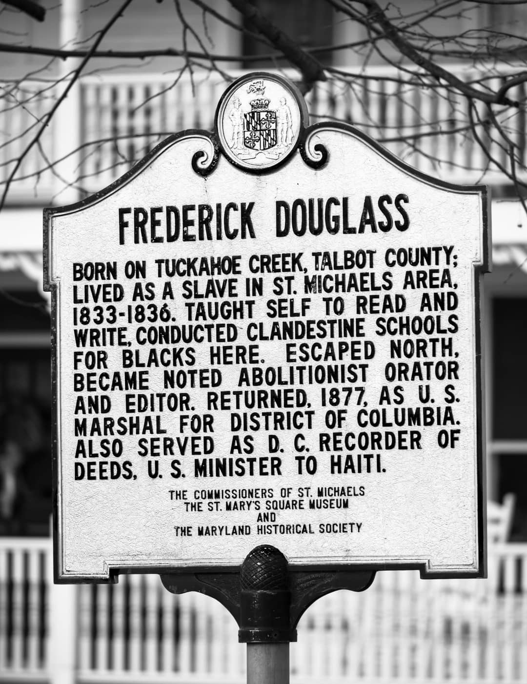 Monuments and Markers | The Talbot County of Frederick Douglass
