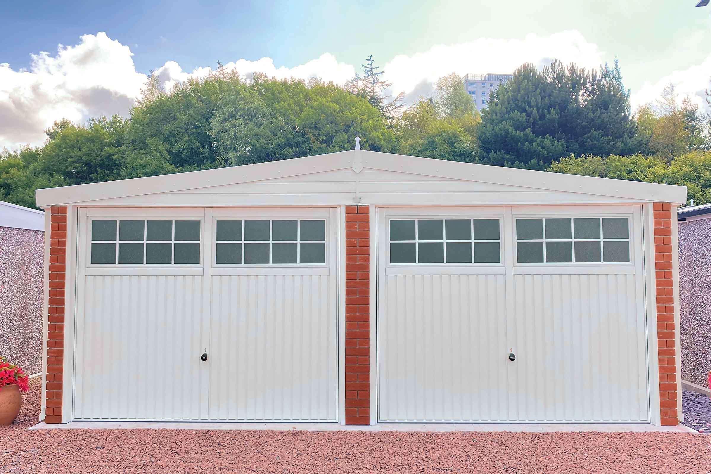 Double Garages For That Extra Space | Concrete Garages Scotland