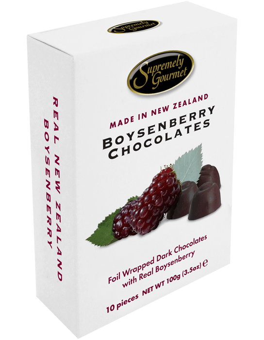 Supremely Gourmet – Blueberry Chocolates 10 piece