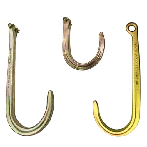 Forged J Hooks Tow Hooks For Professionals : TRAXION Towing Equipment