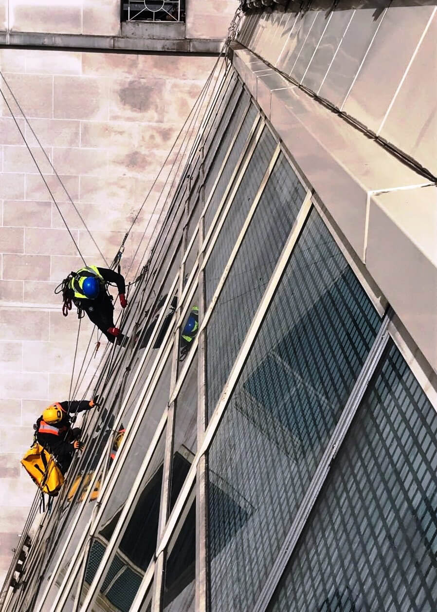 Glazing Refurbishment Services | Rope Access