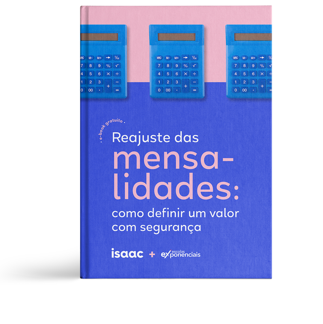 E-book Reajuste das Mensalidades | isaac